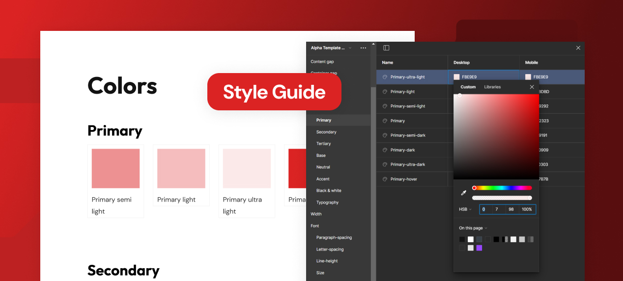 Streamline Your Design and Development Workflow with Alpha Figma UI Kit